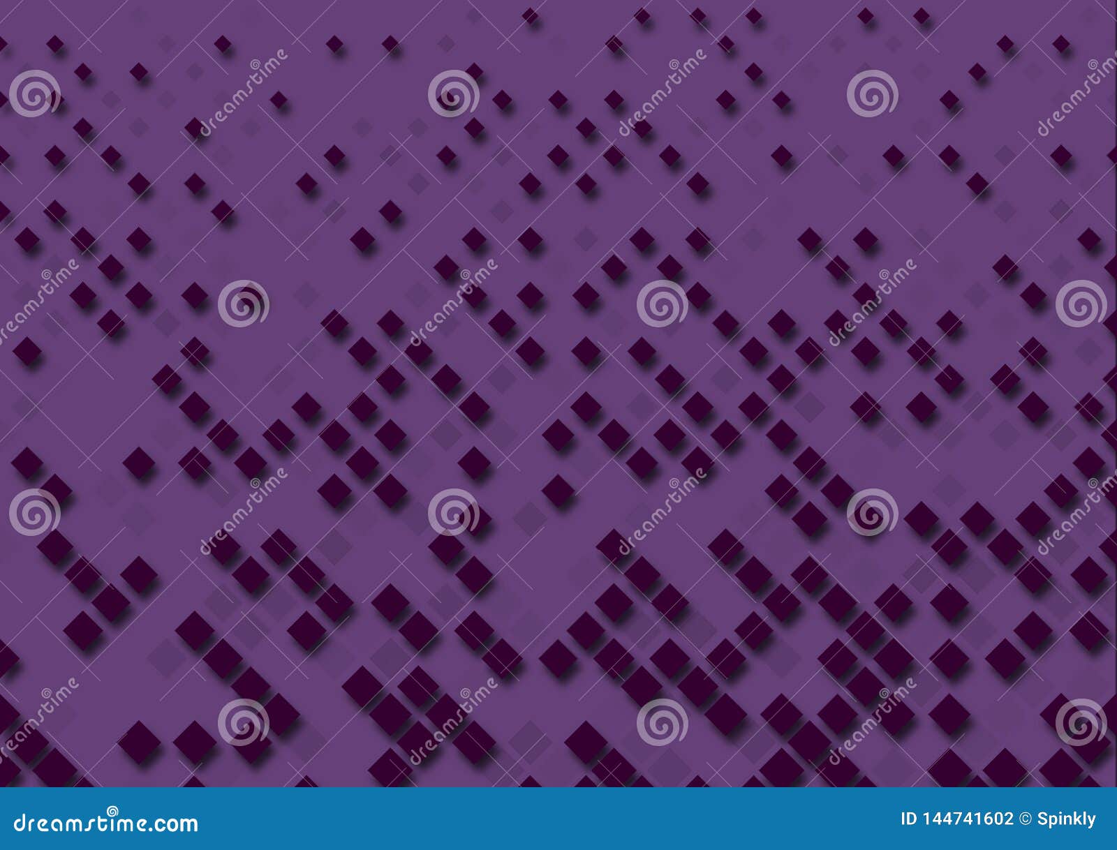 Purple Boxes Patterned Background Design Stock Illustration ...