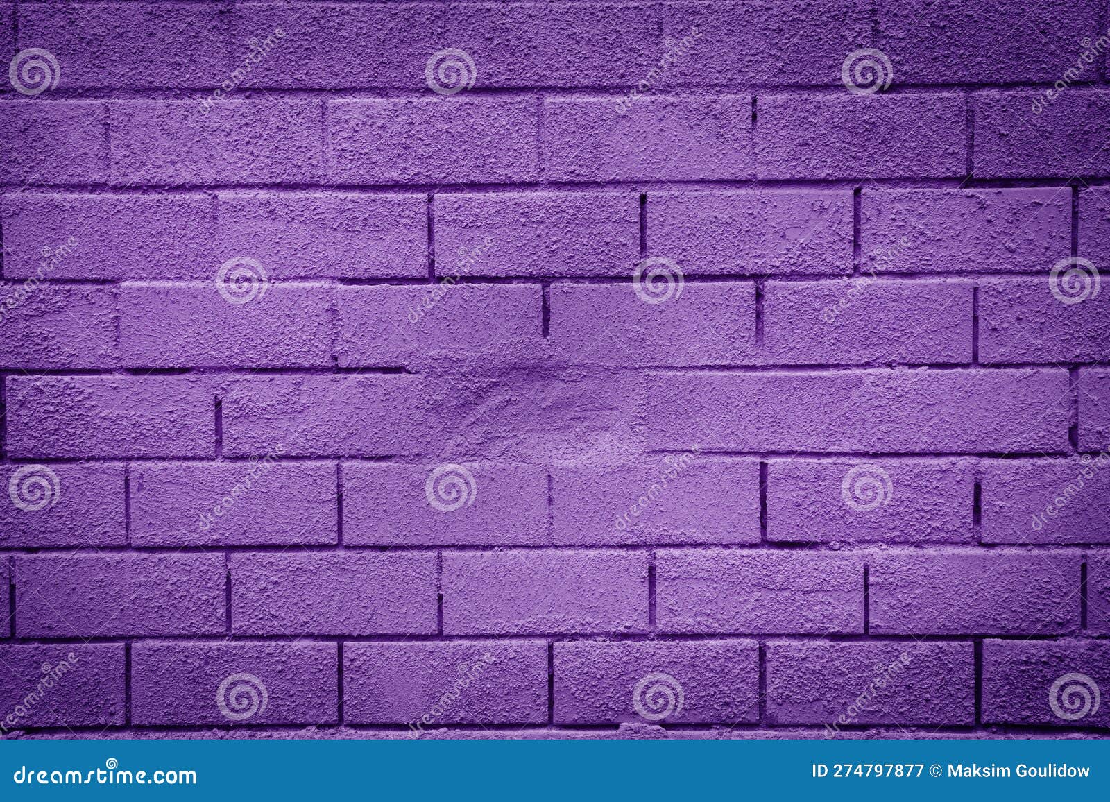 Purple Brick Building Wall Texture Background Stock Image - Image of ...