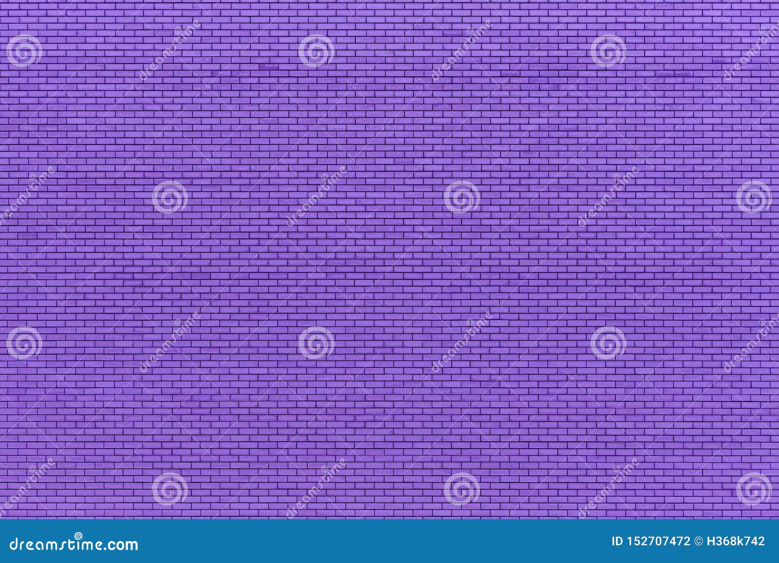 Purple Brick Wall Facade. Construction Material Stock Illustration ...