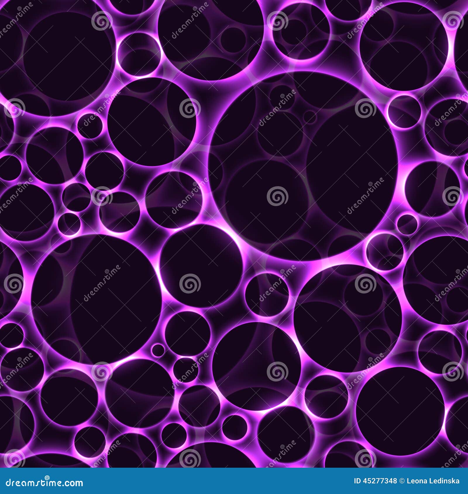 Purple Bubbles Seamless Texture Vector Illustration | CartoonDealer.com ...