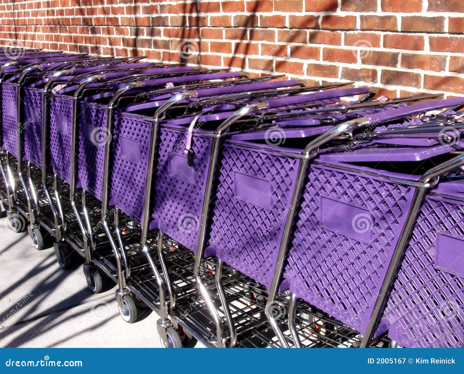 Purple Carts stock image. Image of line, carry, purple - 2005167