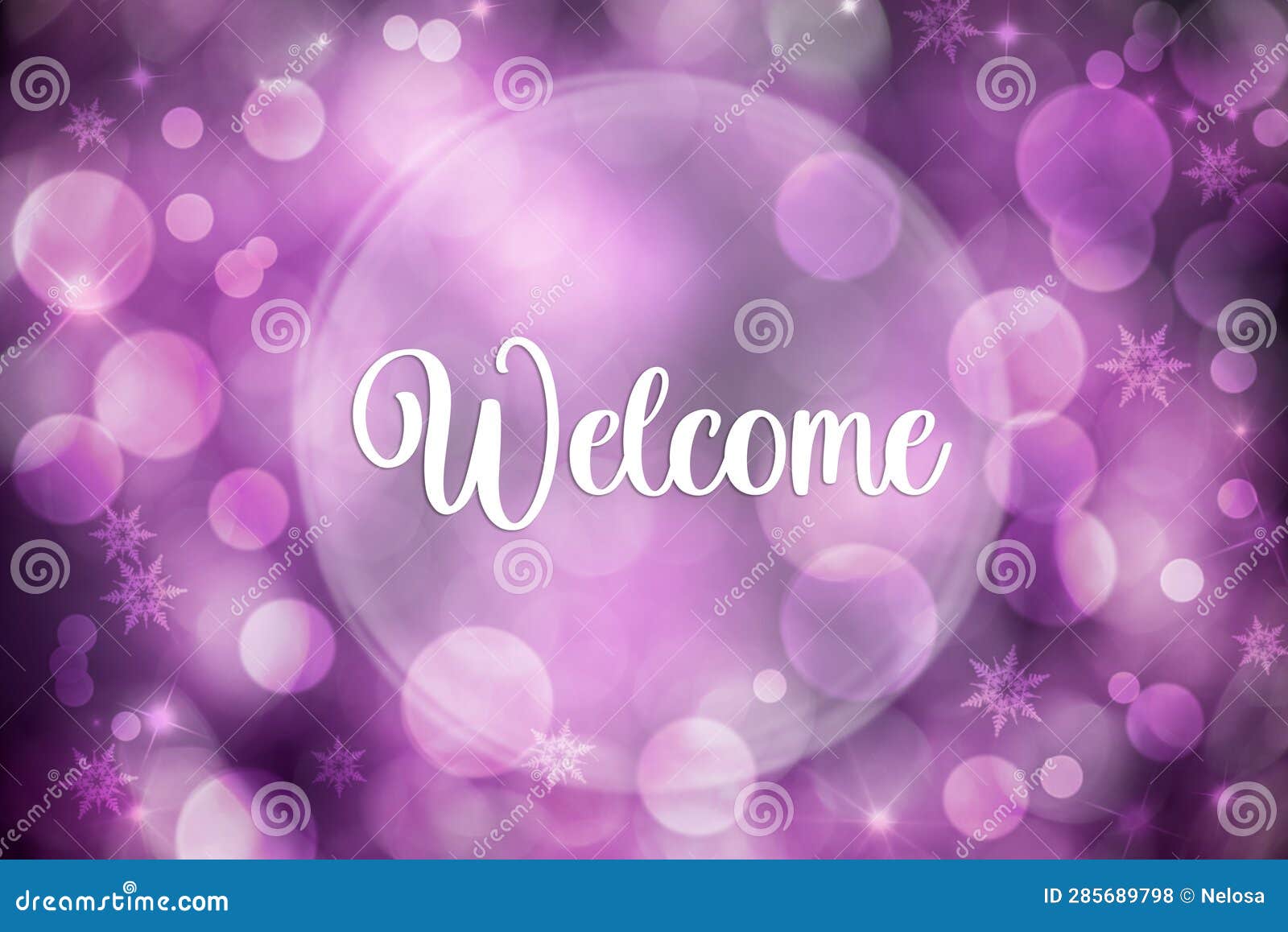 Purple Welcome Back Text On Green Stone Textured Background Stock Photo ...