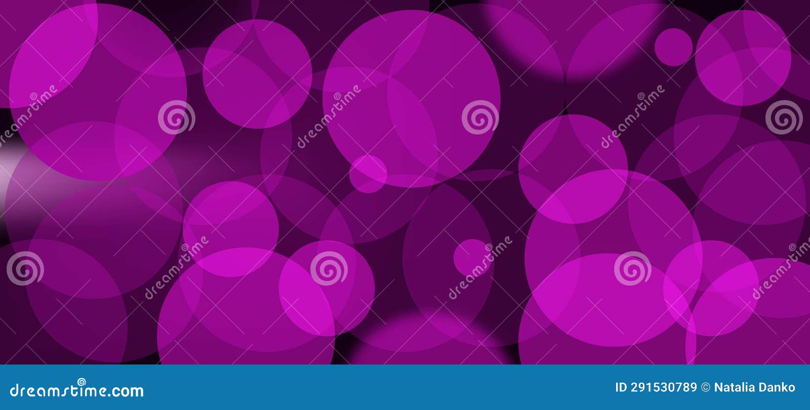 Purple Circles Overlapping Each Other, Abstract Background Stock ...