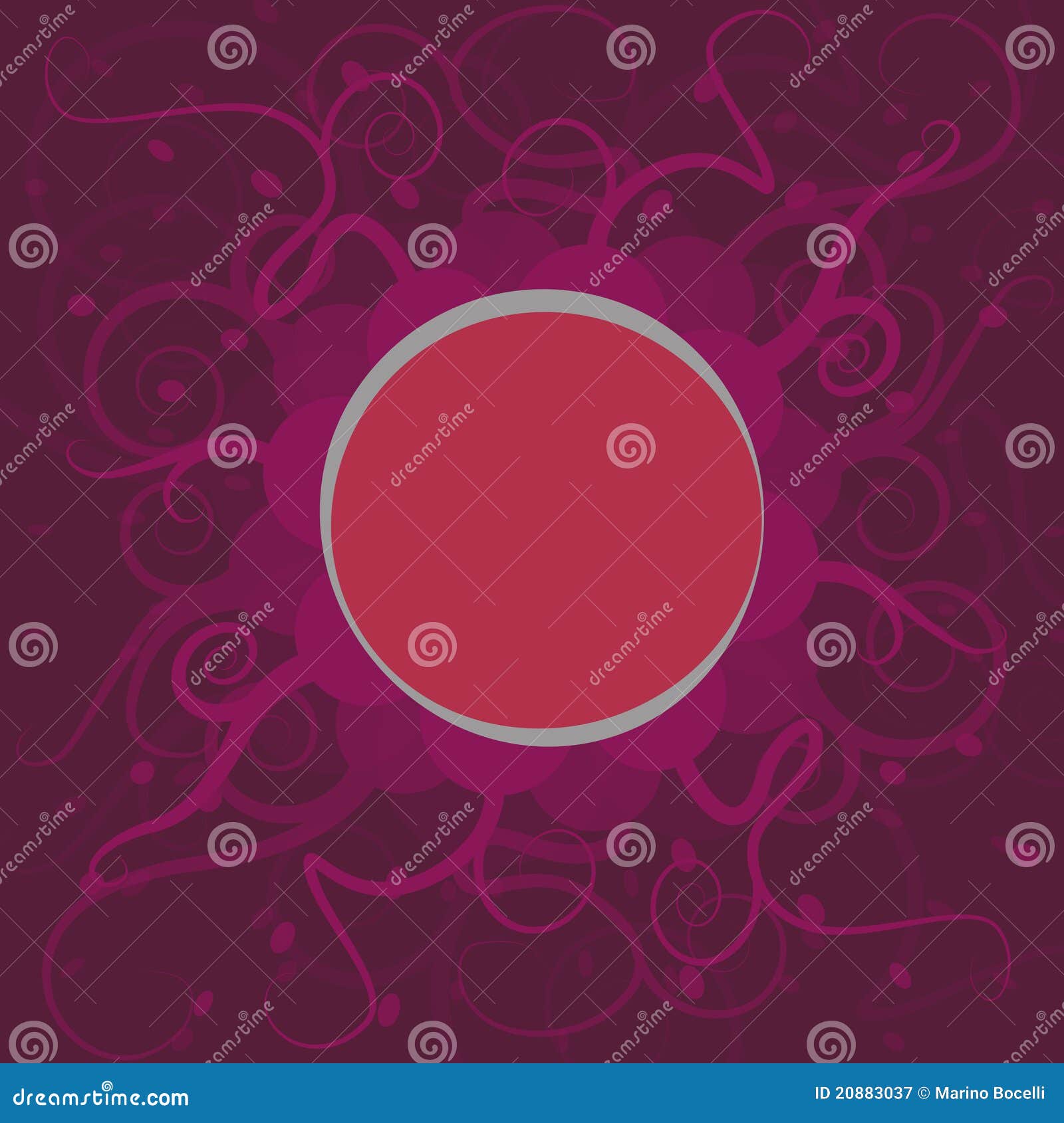 Purple Circles Vector Background Stock Vector - Illustration of light ...
