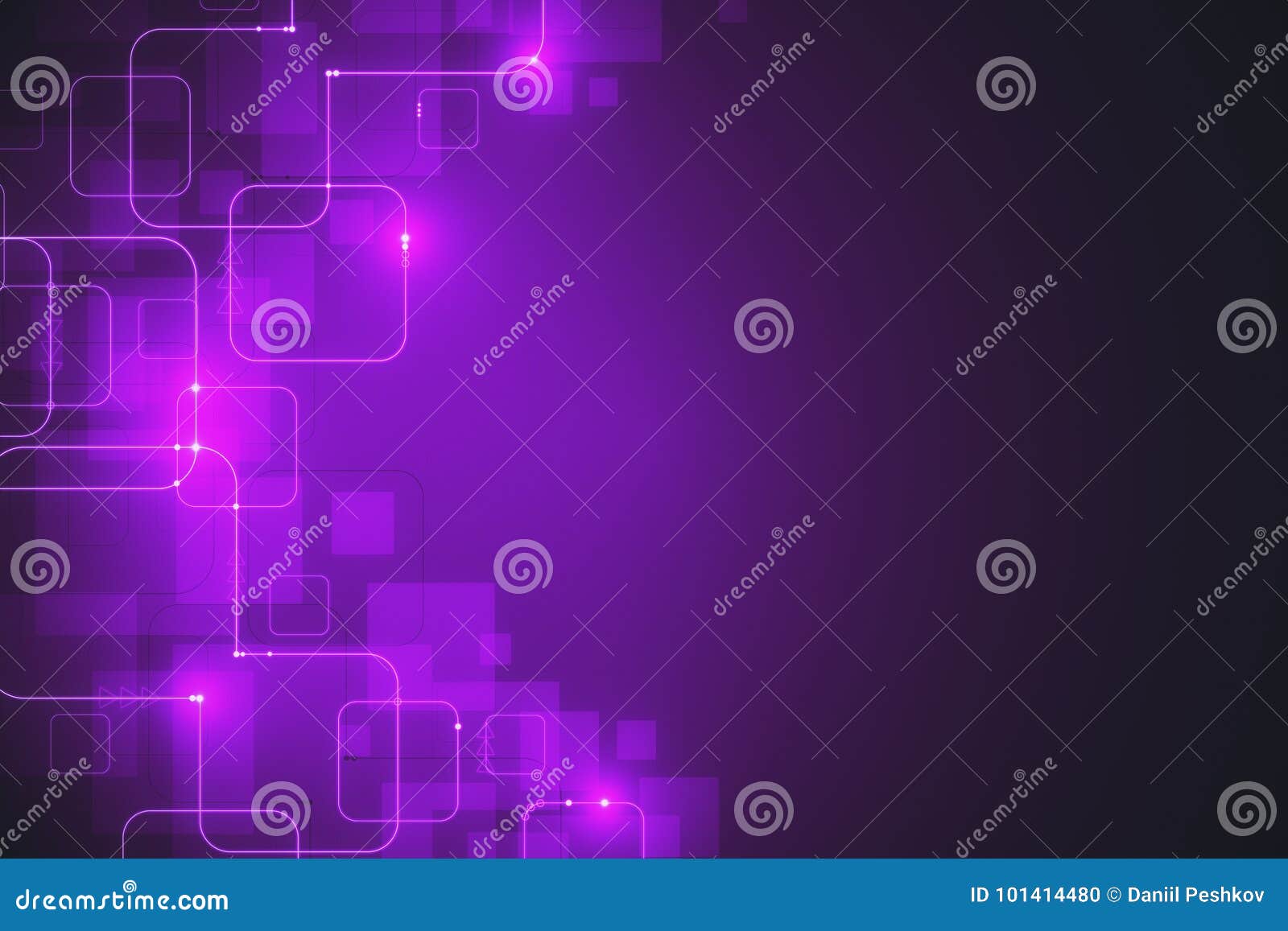 Purple circuit background stock illustration. Illustration of backdrop ...