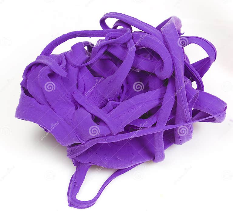 Purple clay stock image. Image of piece, isolation, violet - 9610345