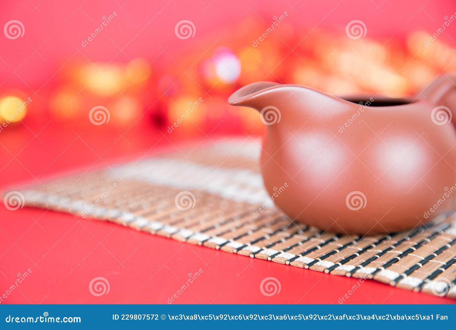 Purple Clay Justice Cup on Red Background Stock Photo - Image of ...