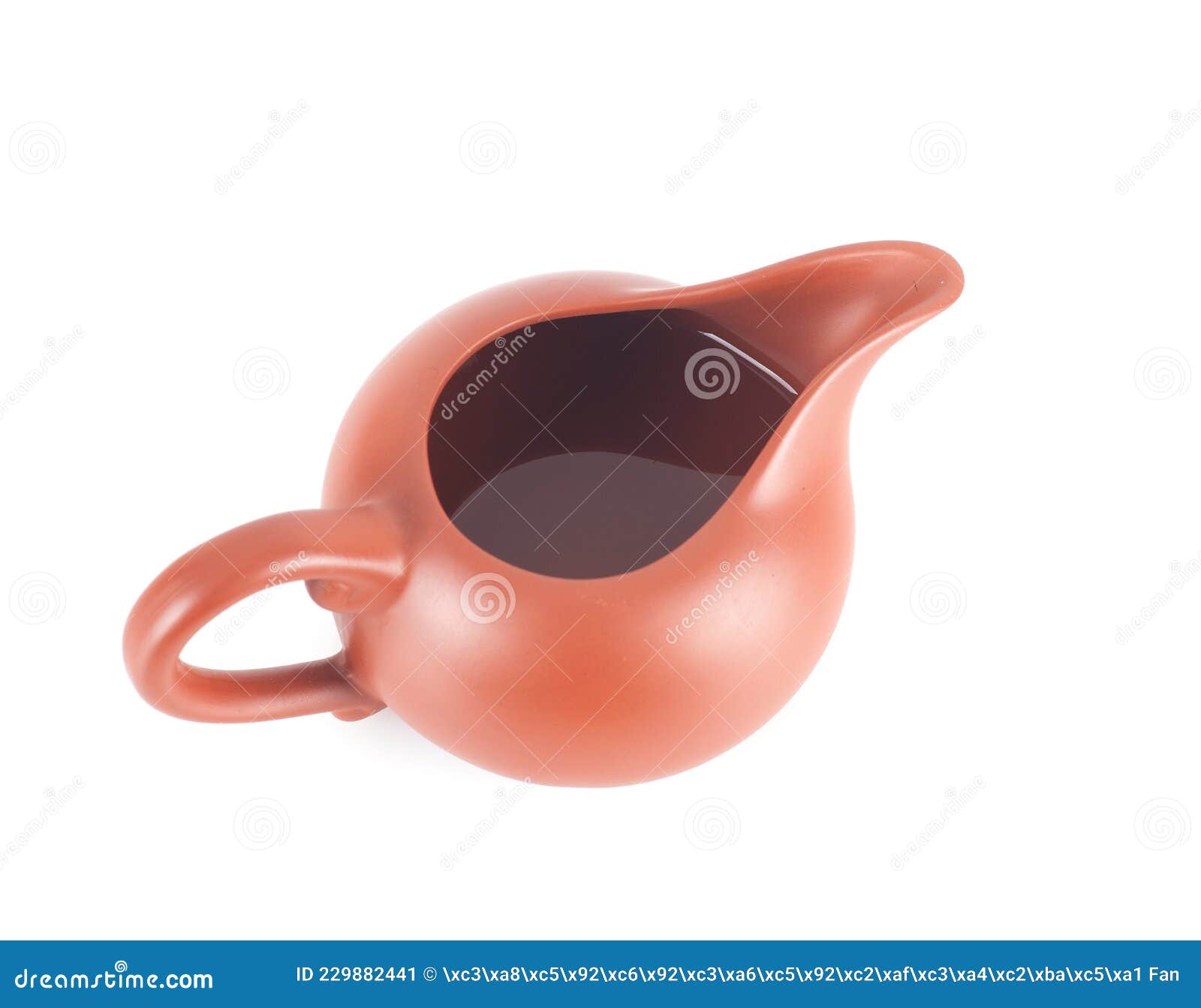 Purple Clay Justice Cup on White Background Stock Image - Image of ...