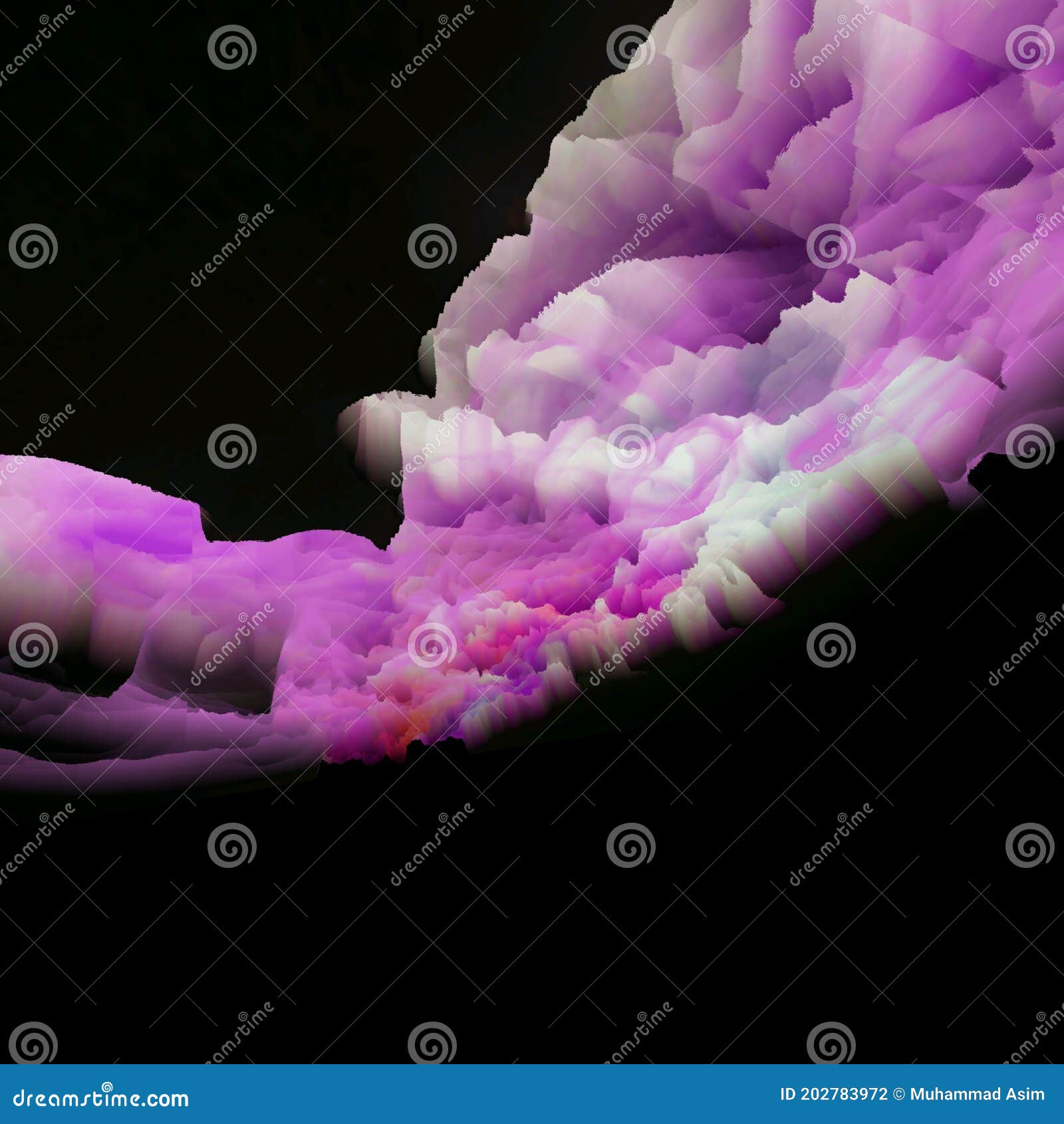 Purple Color Cloud Background. Stock Illustration - Illustration of ...