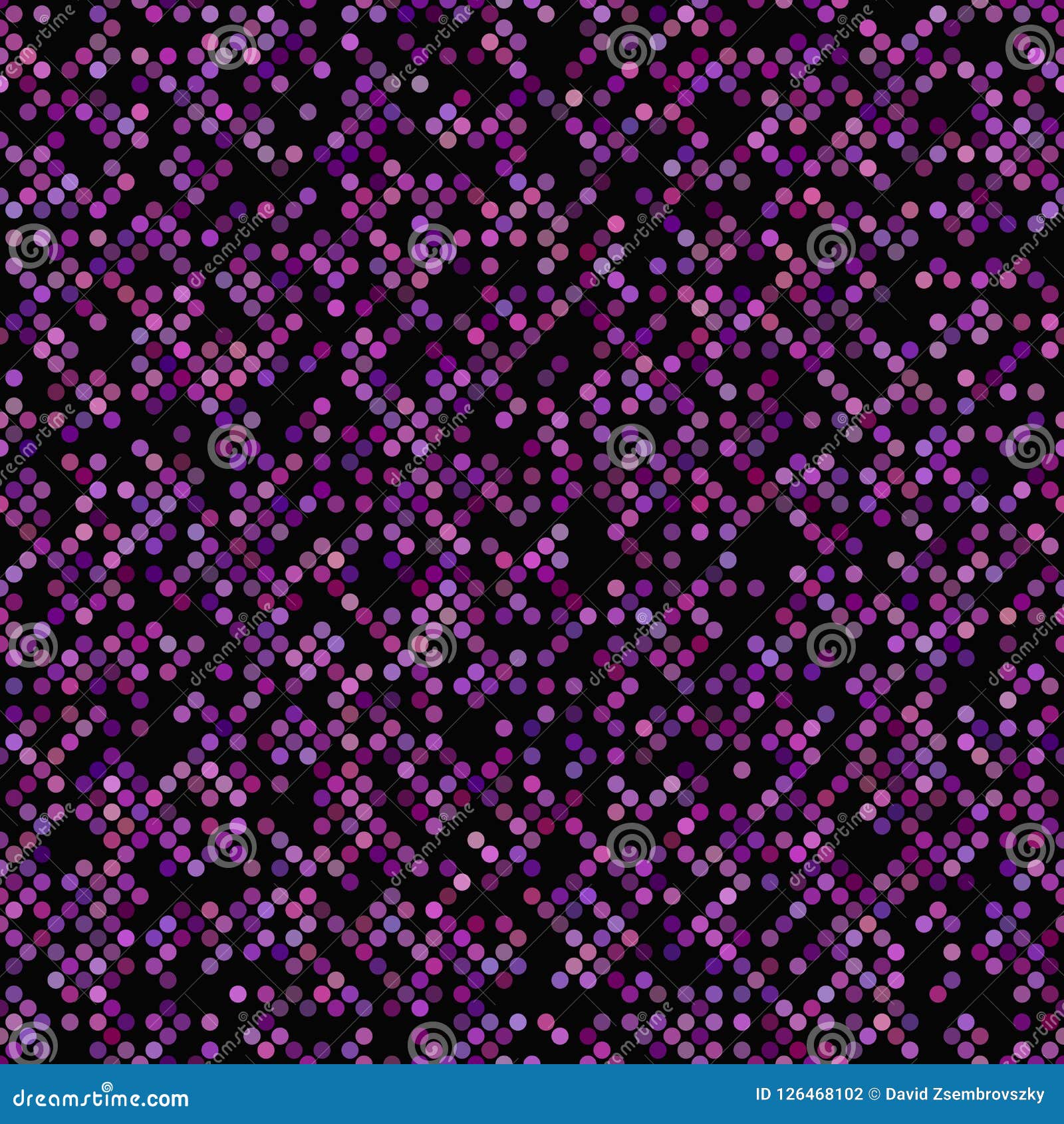 Purple Seamless Dot Pattern Background - Vector Design Stock Vector ...