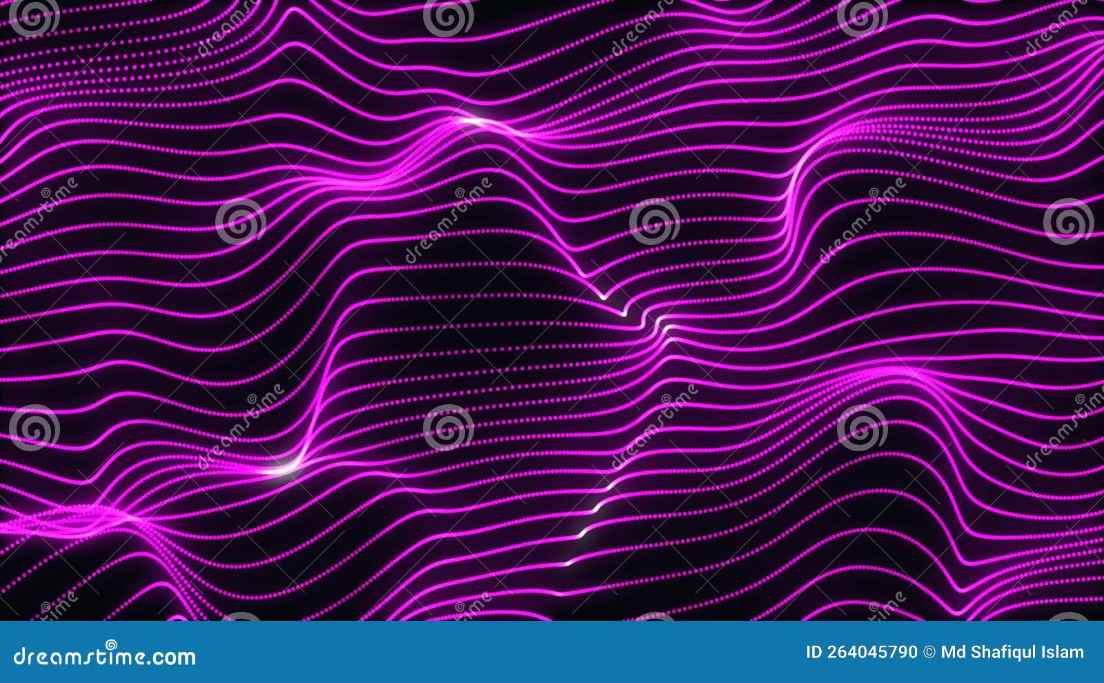 Trapcode Form Background. Abstract Trapcode Form Digital Particle Wave ...