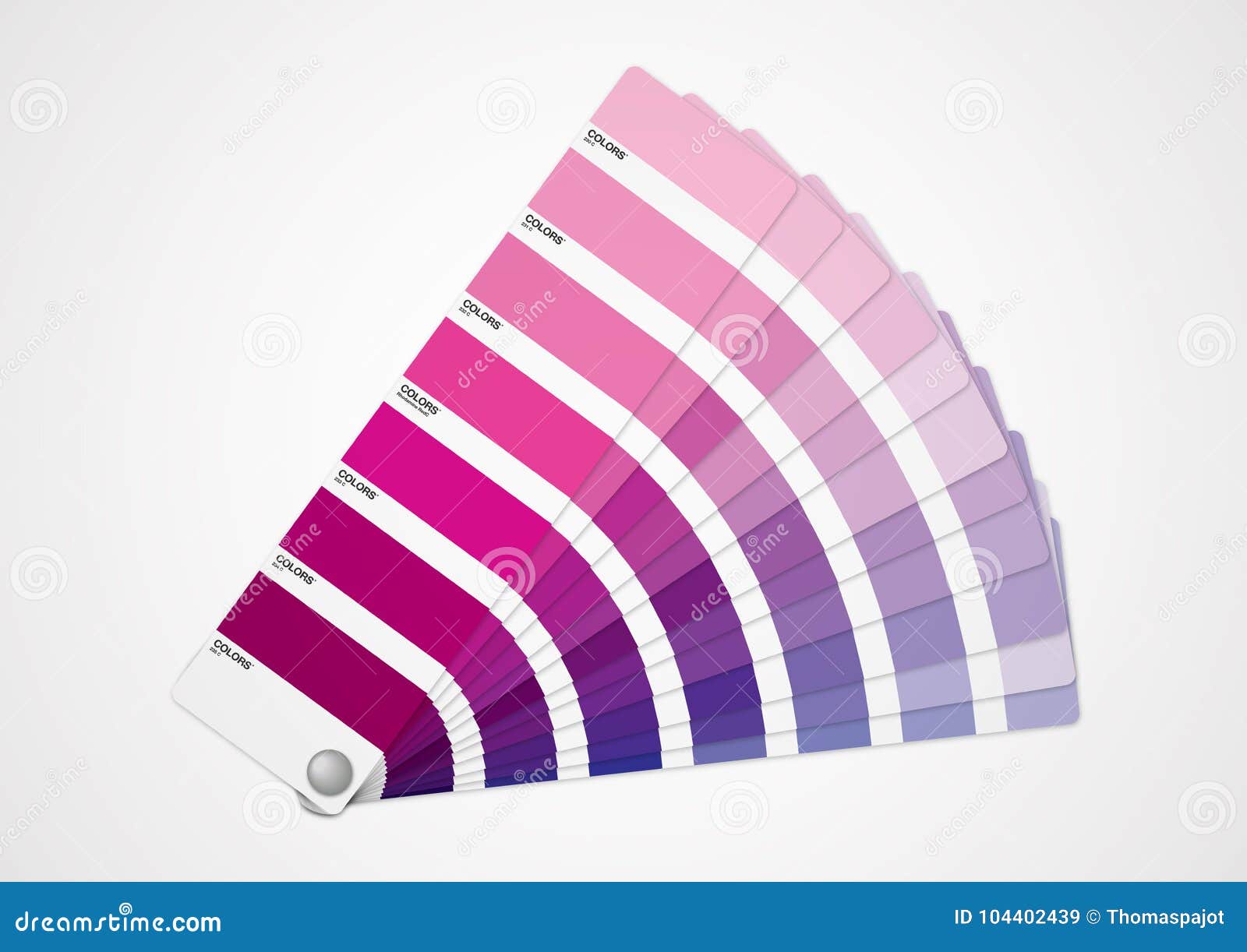 Purple colors guide editorial stock image. Illustration of range ...