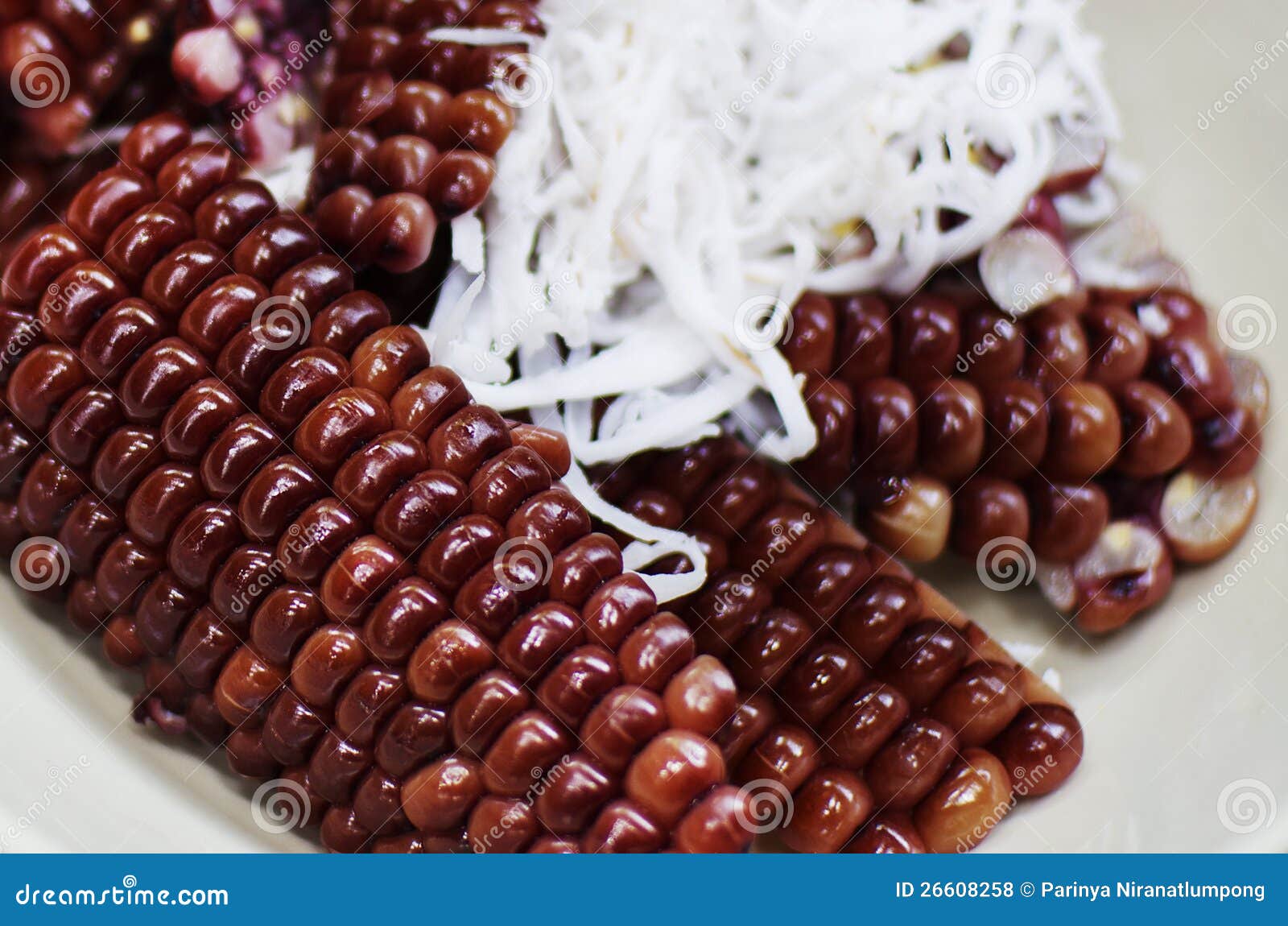 Purple corn kernels stock photo. Image of fresh, ingredient - 26608258