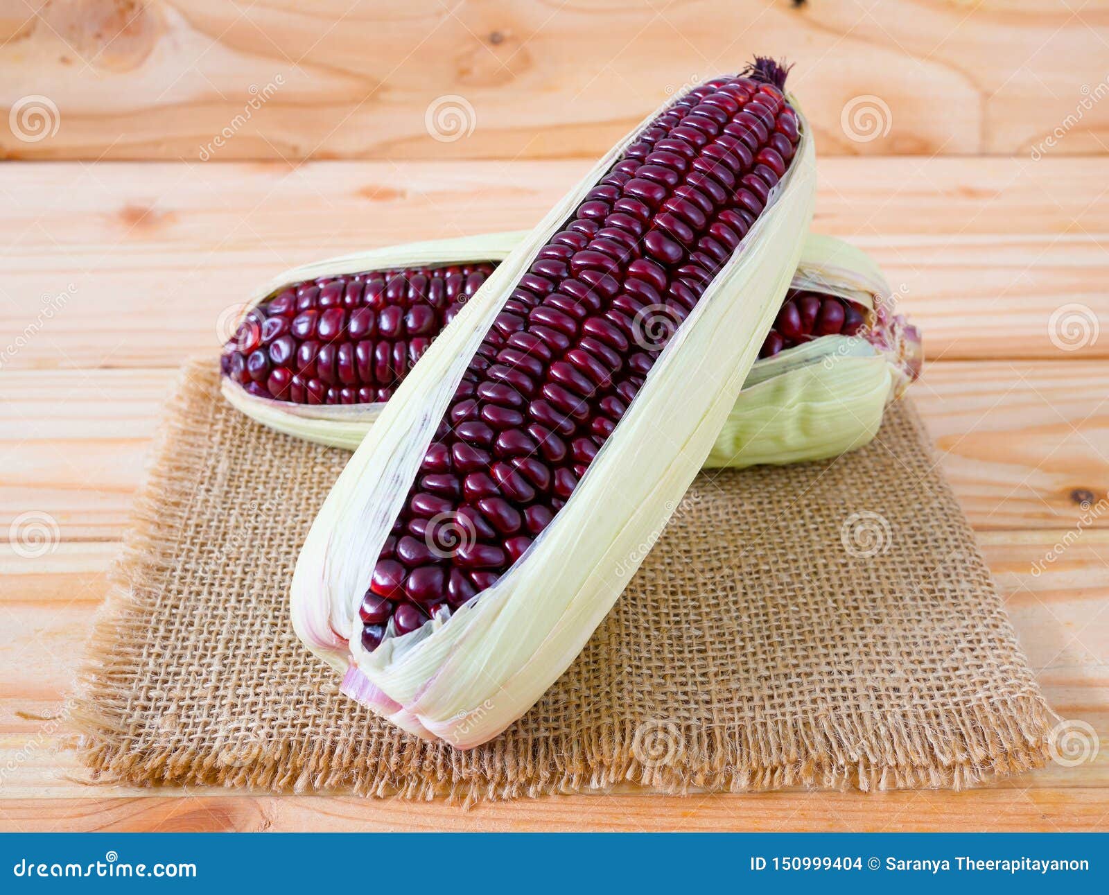 Purple Corn or Purple Maize Stock Photo - Image of grain, purple: 150999404