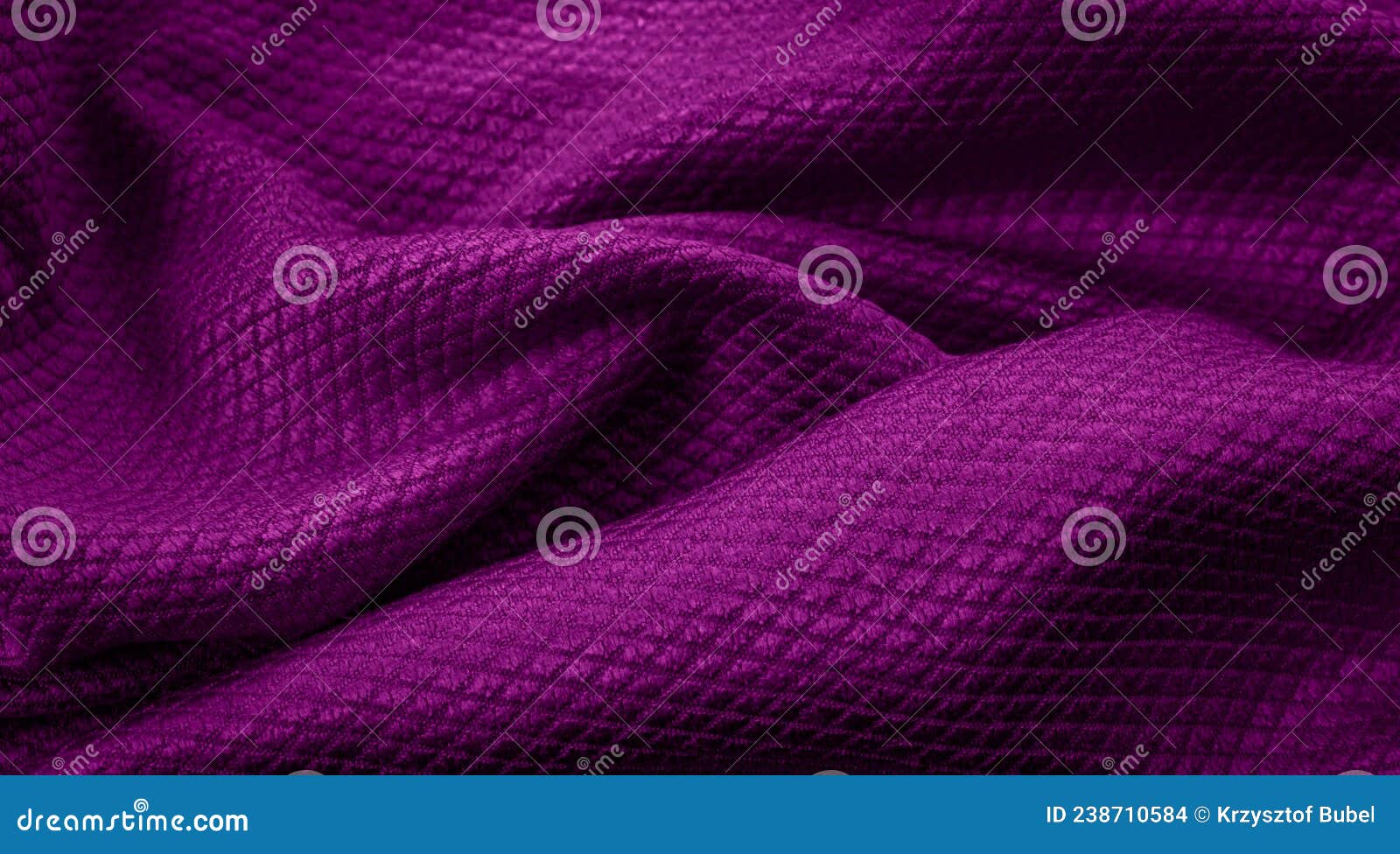 Purple Cotton Fabric with an Interesting Pattern Stock Photo - Image of ...