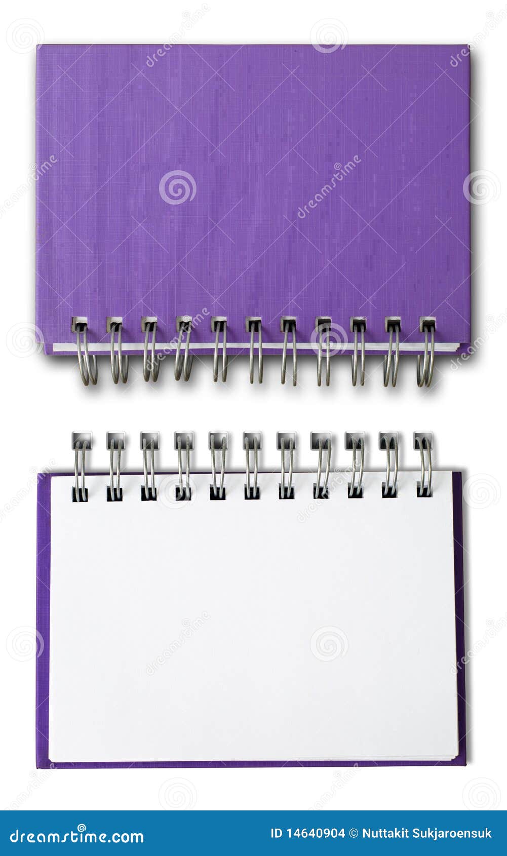 Purple cover Note Book stock photo. Image of book, notebook - 14640904