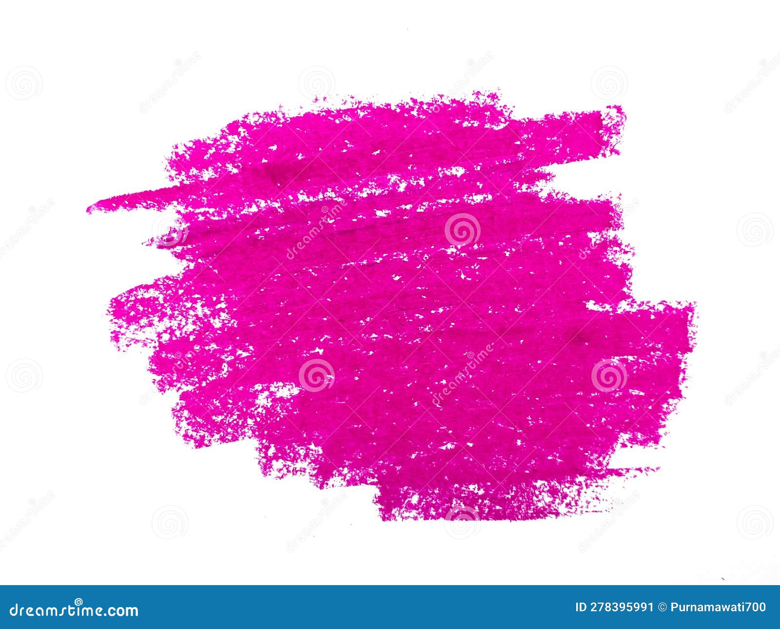 Purple Crayon Scribble Texture. Wax Pastel Spot Stock Illustration ...