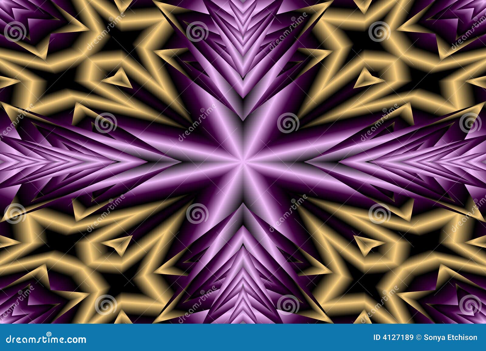 Purple Cross Picture. Image: 4127189