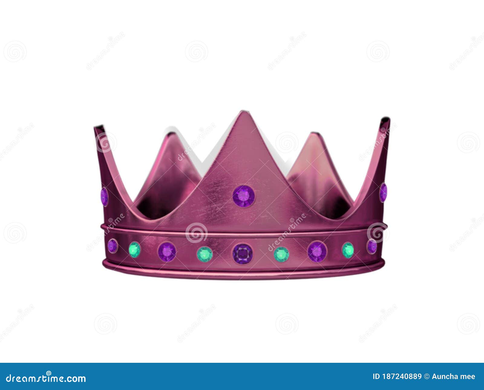 Purple Crown Isolated on White Background . Stock Image - Image of ... Purple Crown Isolated on White Background . Stock Image - Image of ...