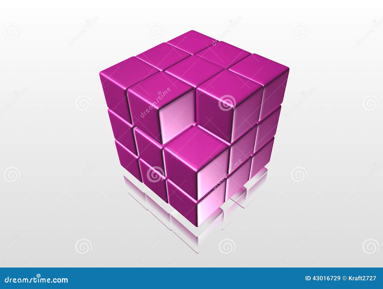 Purple cube stock illustration. Illustration of crowd - 43016729
