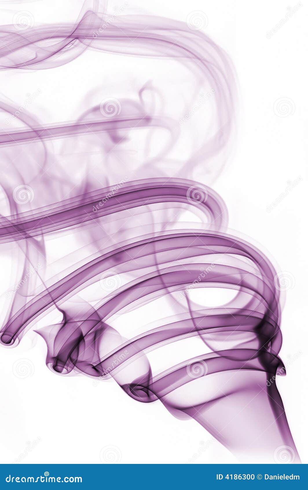 Purple curling smoke stock photo. Image of smoke, incense - 4186300