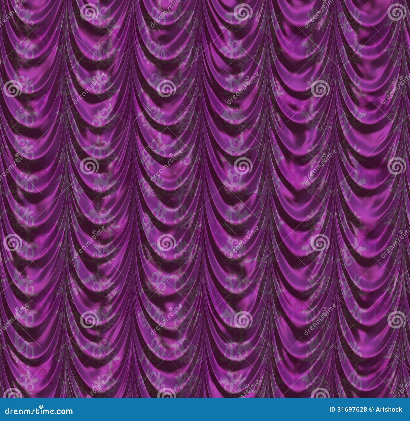Purple curtain background stock illustration. Illustration of design ...
