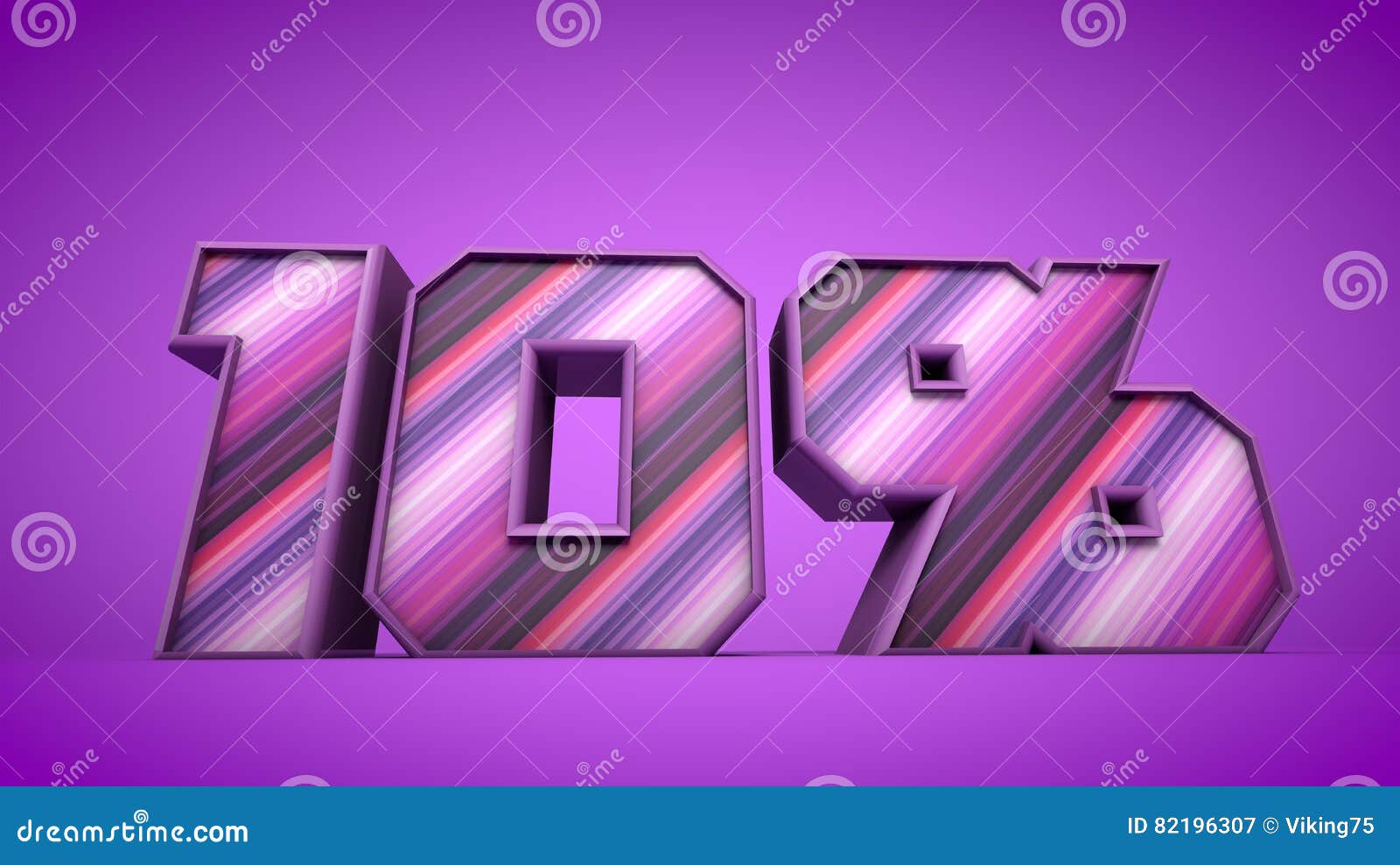 10 Purple 3d Text Illustration Stock Illustration - Illustration of ...