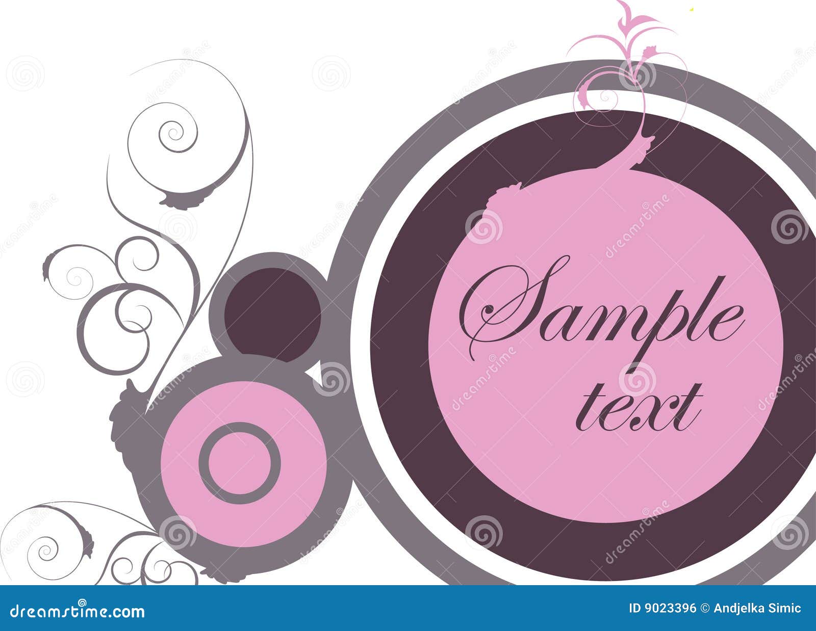 Decorative Circle Borders Vector Illustration | CartoonDealer.com #28412216