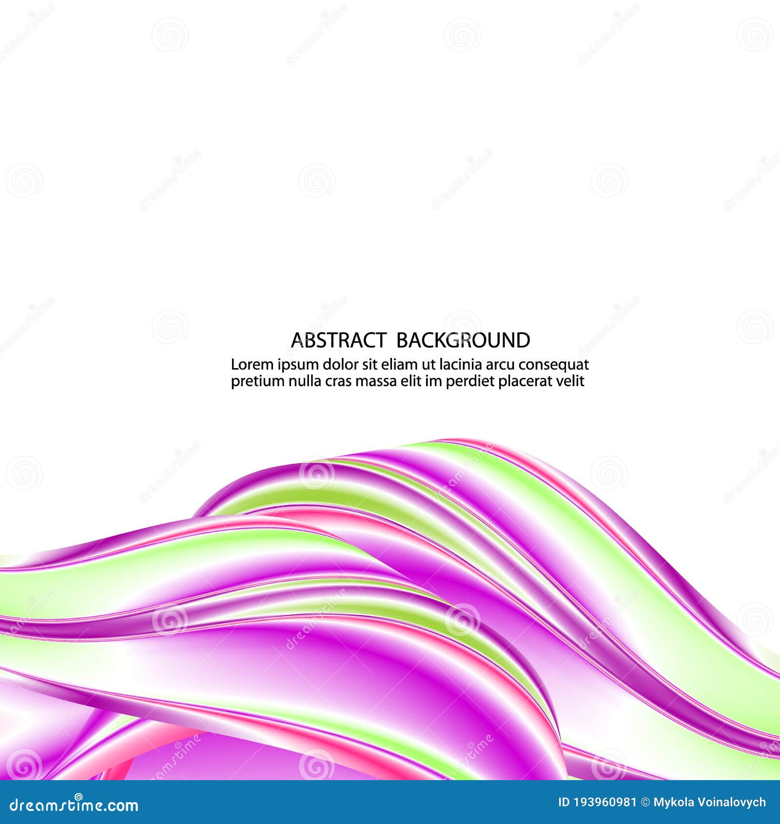 Purple Design Background Horizontal Wave Vector Eps10 Stock Vector ...