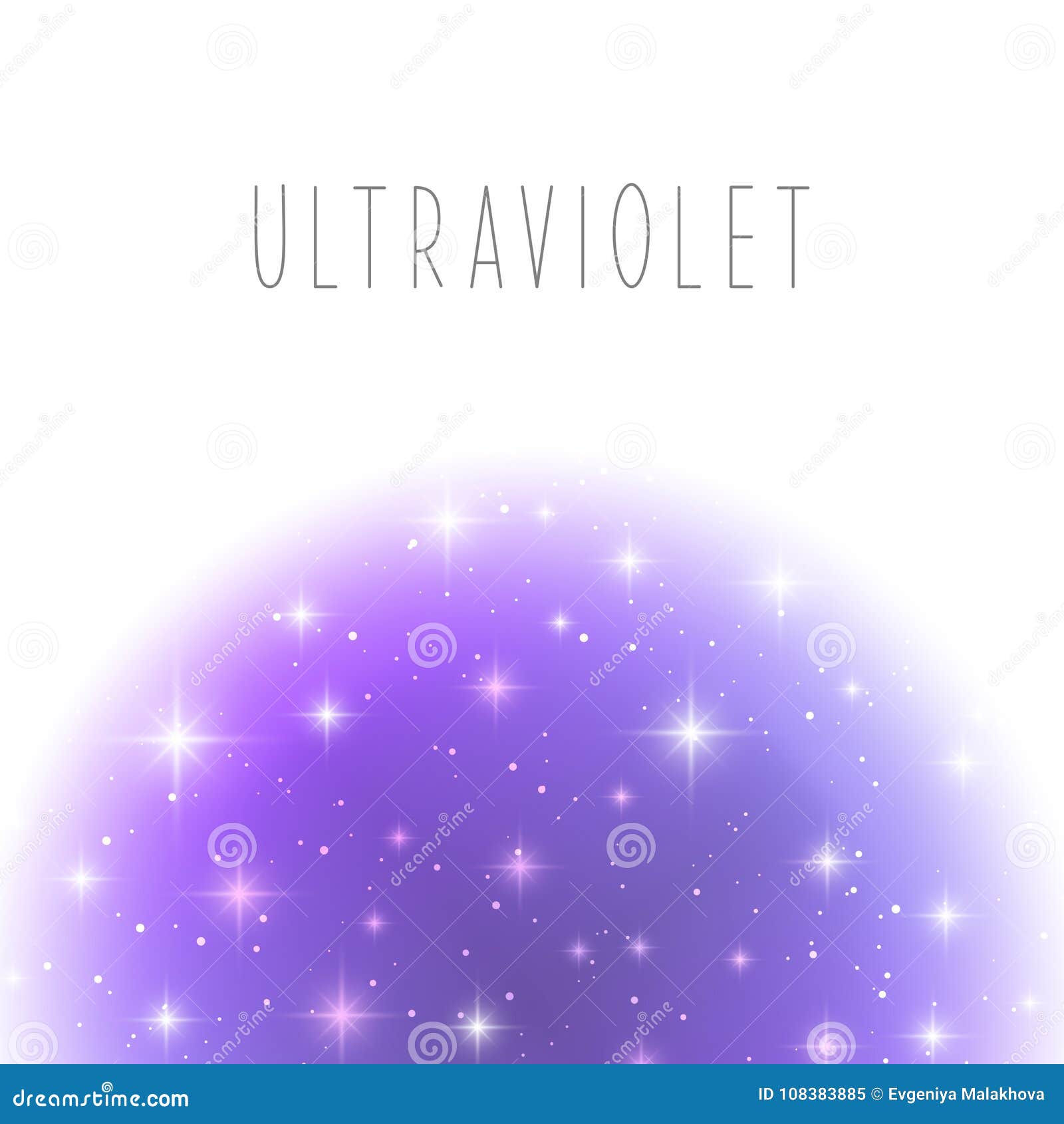 Purple Design Element with Stars Stock Vector - Illustration of ...