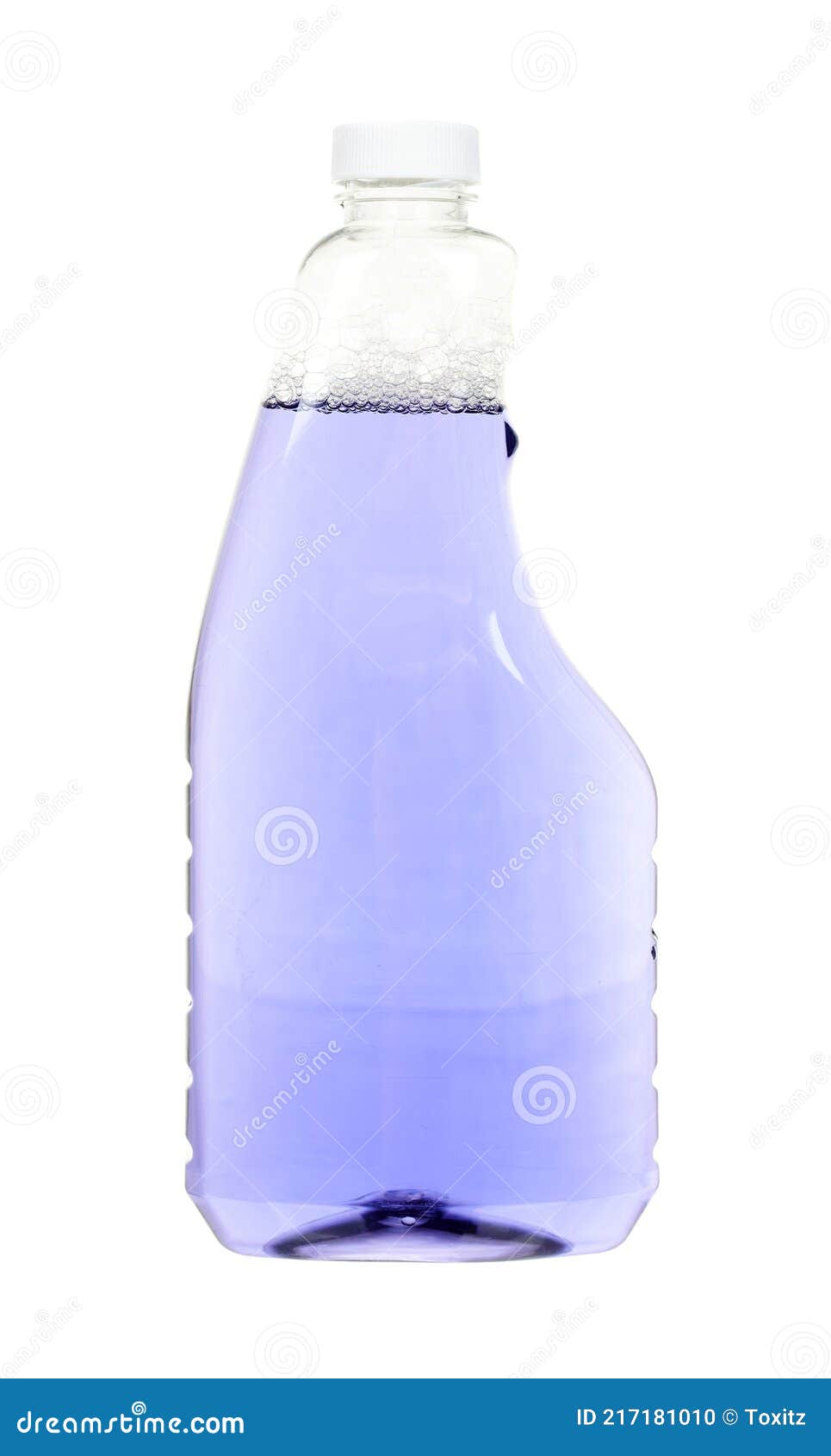 Purple Detergent for Cleaning Isolated on White Background Stock Photo ...