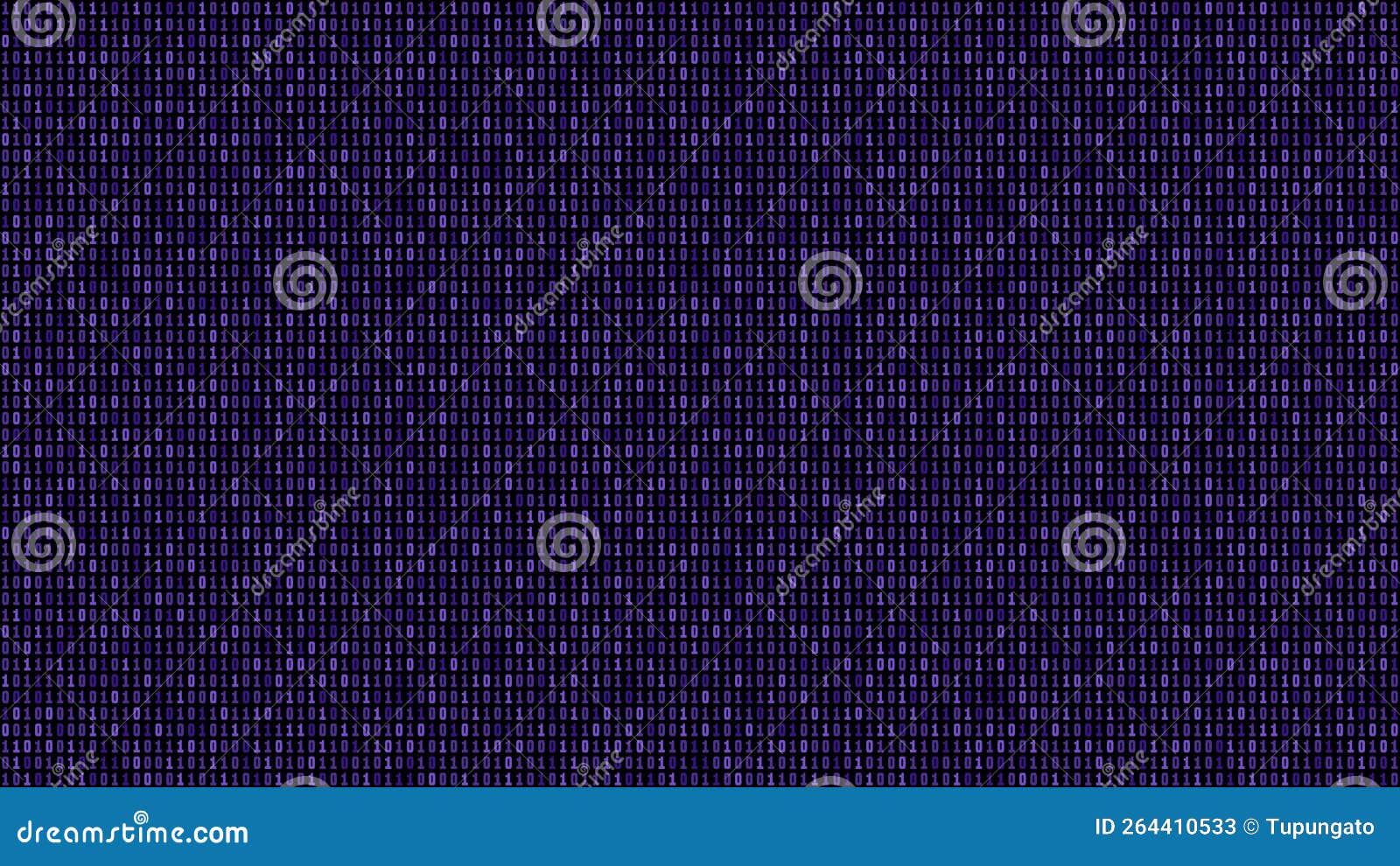 Purple Digital Binary Code Texture Stock Vector - Illustration of ...