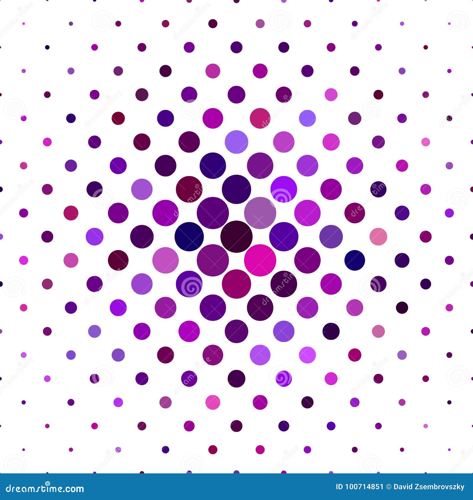 Purple Dot Pattern Background - Vector Graphic from Circles Stock ...