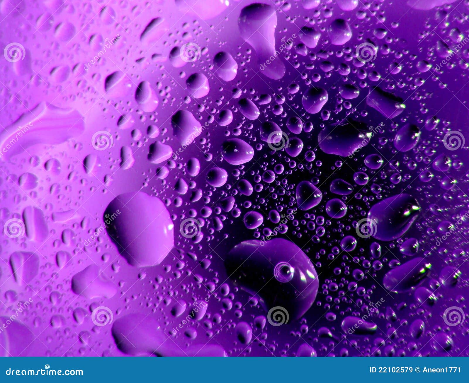 Purple drops stock image. Image of black, glass, purple - 22102579