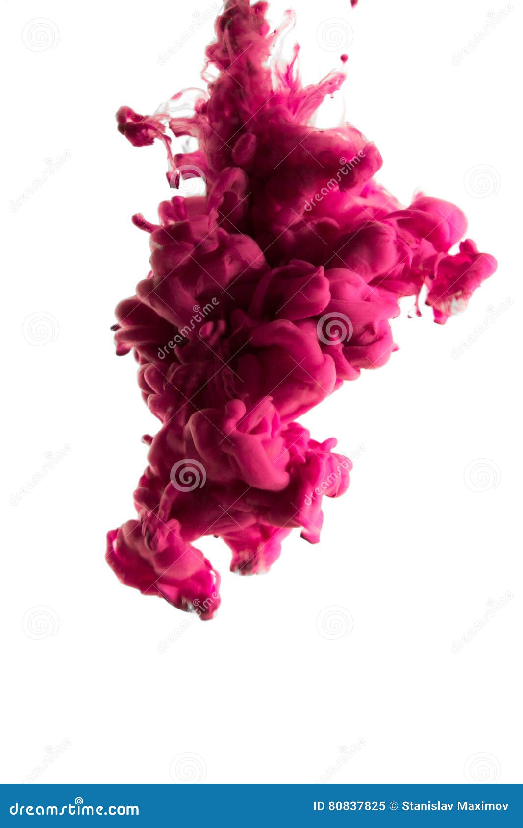 Purple dye in water stock image. Image of flicker, fall - 80837825