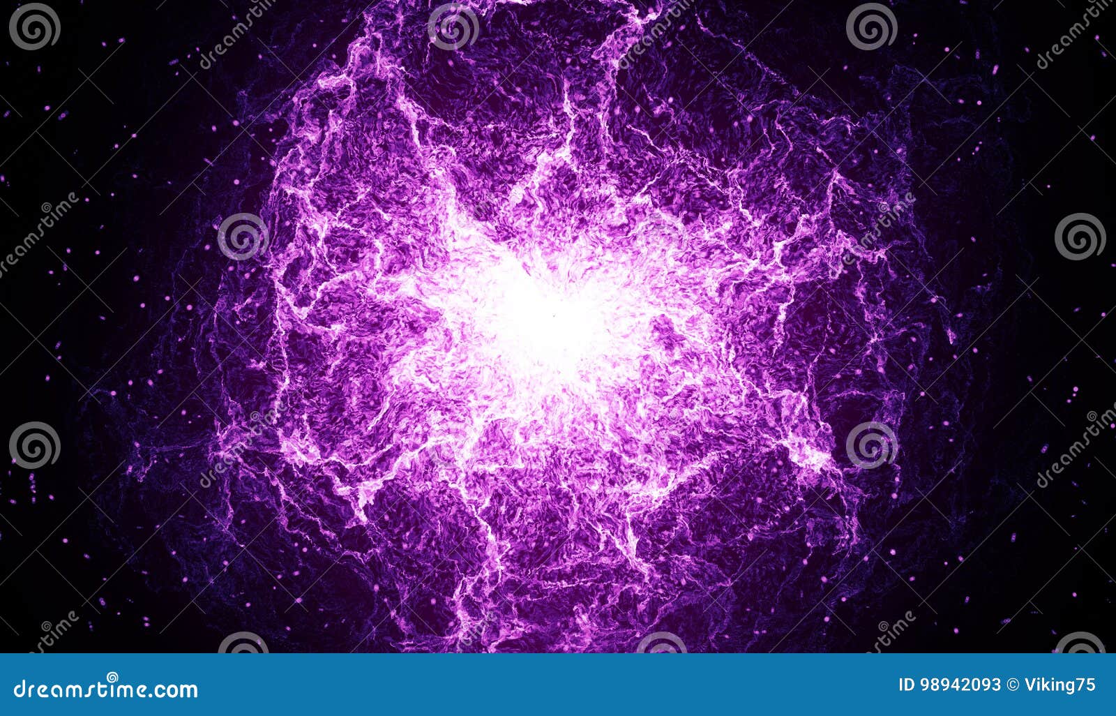 Purple Energy Field Abstract Background Stock Illustration ...