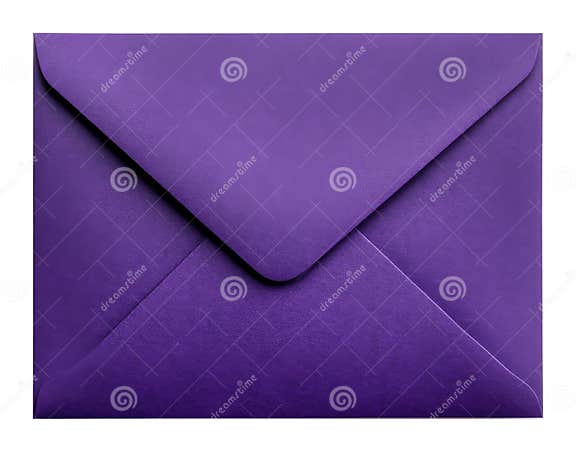 Purple Envelope with Textured Surface, Stationary Concept Stock ...