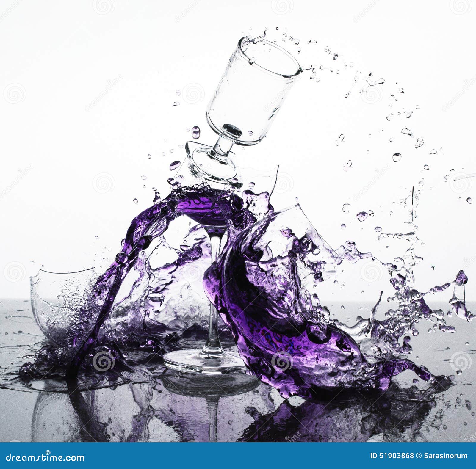 Purple Explosion stock photo. Image of splash, glass - 51903868