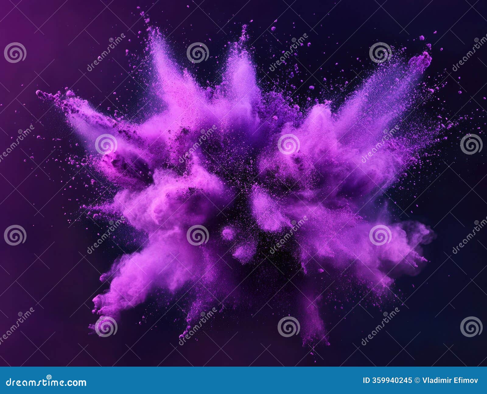 Purple Explosion stock image. Image of vegetarian, generated - 359940245