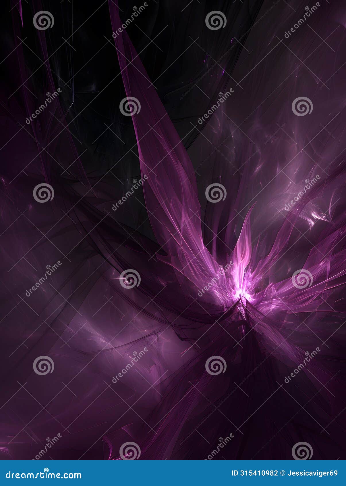 Purple Explosive Bloom, Abstract Graphic Design Backdrop Stock ...