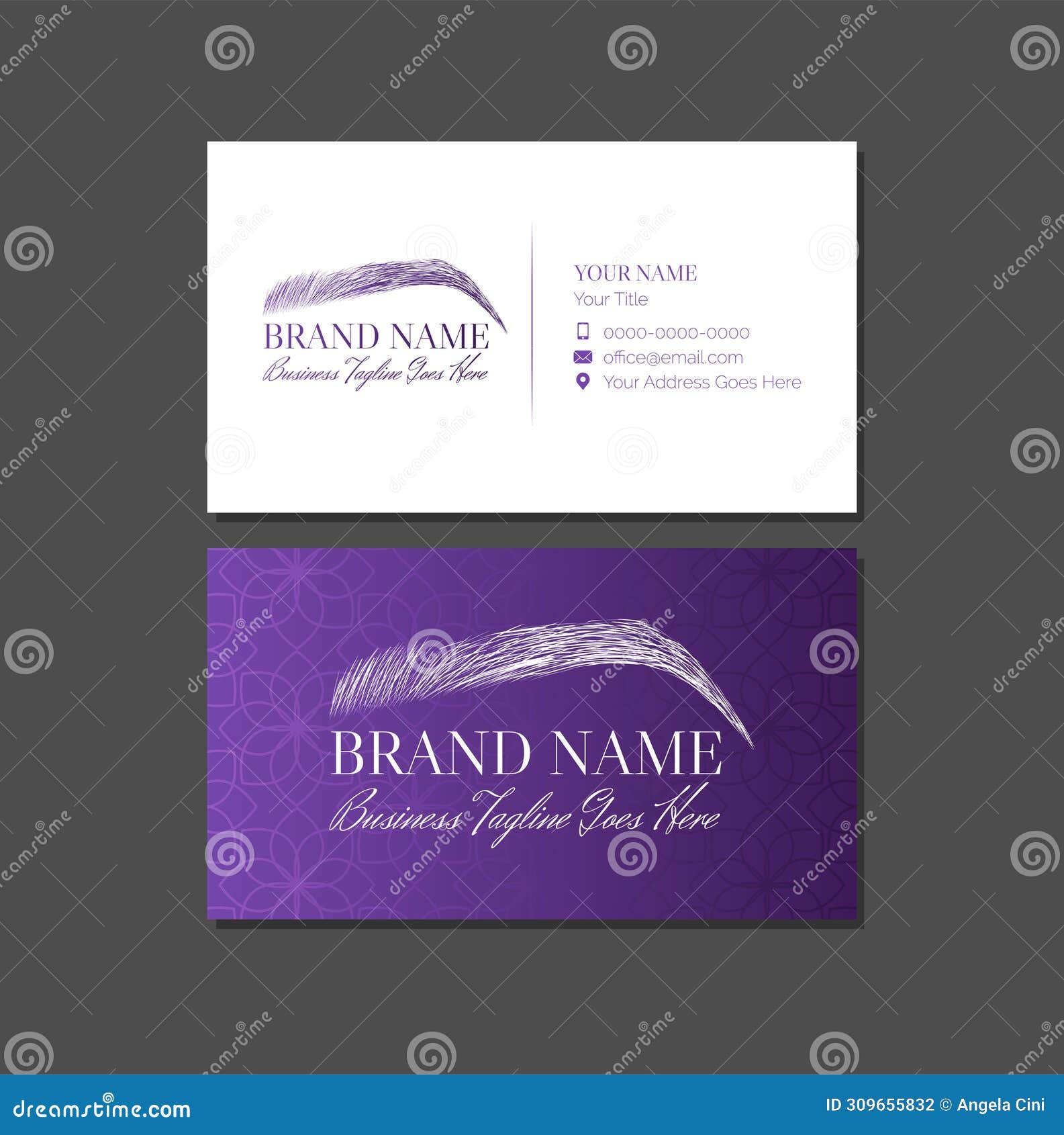 Powder Brows Icon Collection Of Outline Thin Line Symbol Or Sign ...