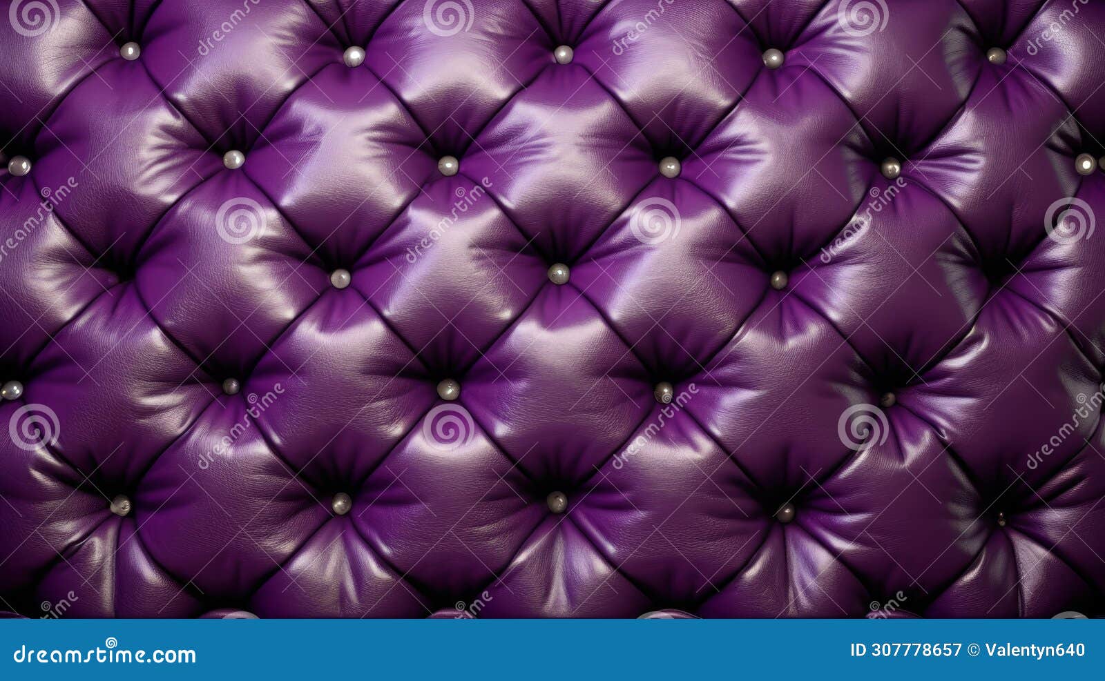 Purple Fabric with Buttons and Stitch Line Down the Middle. Generative ...