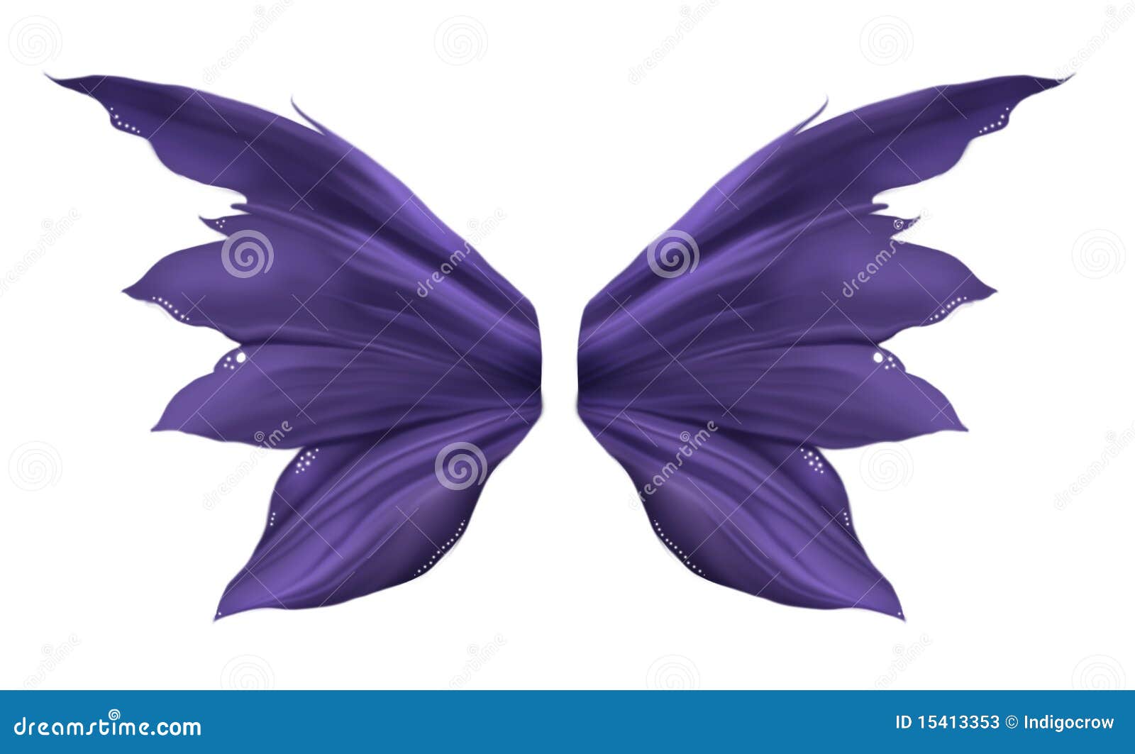 Purple Fae Wings stock image. Illustration of fairies - 15413353