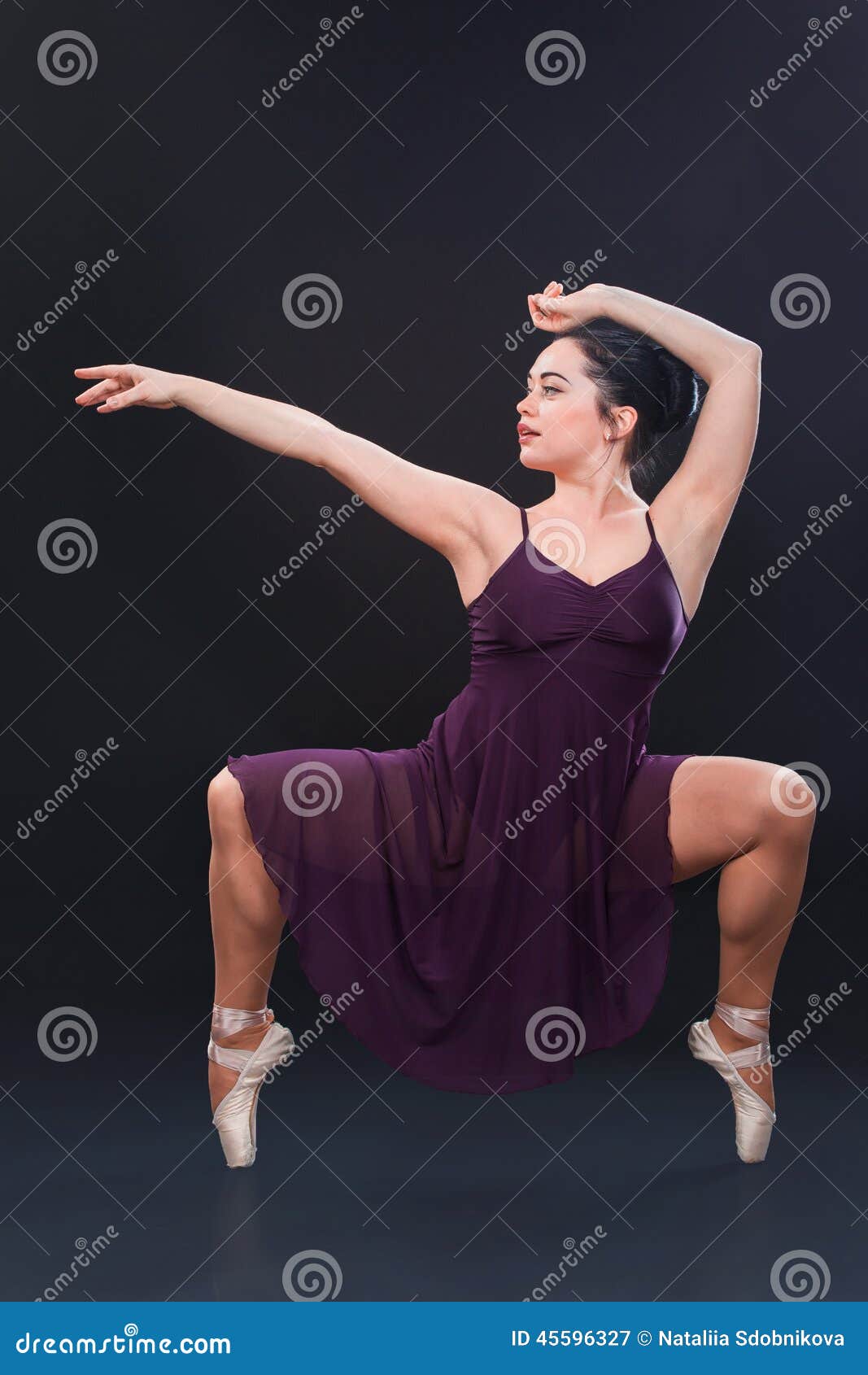Purple stock image. Image of dance, exercise, lovely - 45596327
