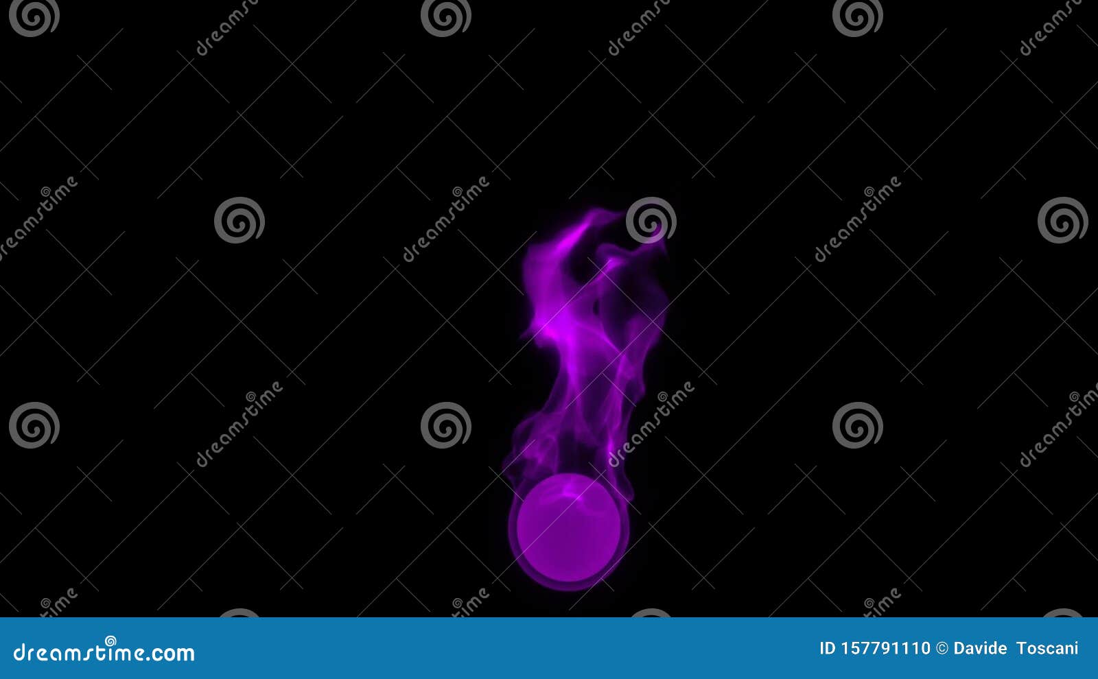 Purple Fire Ball Sphere Motion Graphic Element Stock Footage - Video of ...