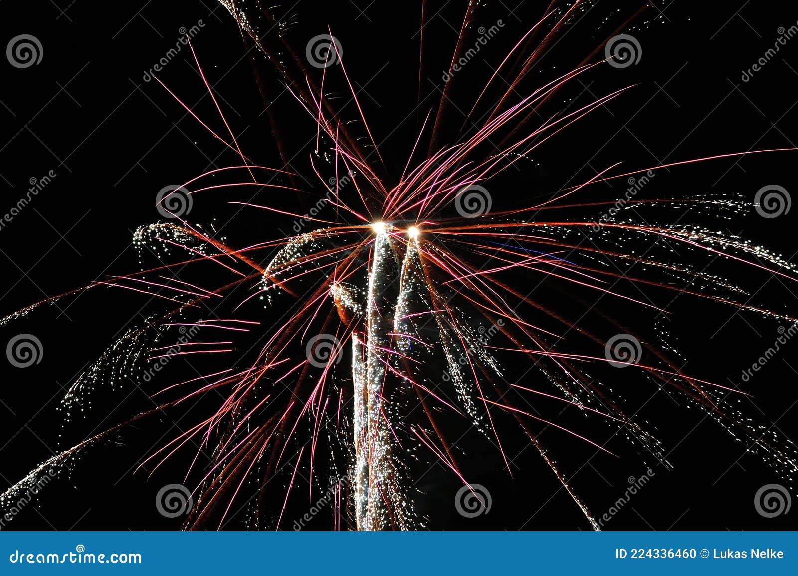 Purple firework bursts stock photo. Image of drawing - 224336460