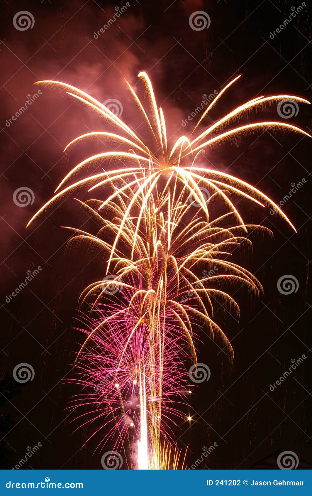 Purple fireworks stock photo. Image of lights, festive - 241202