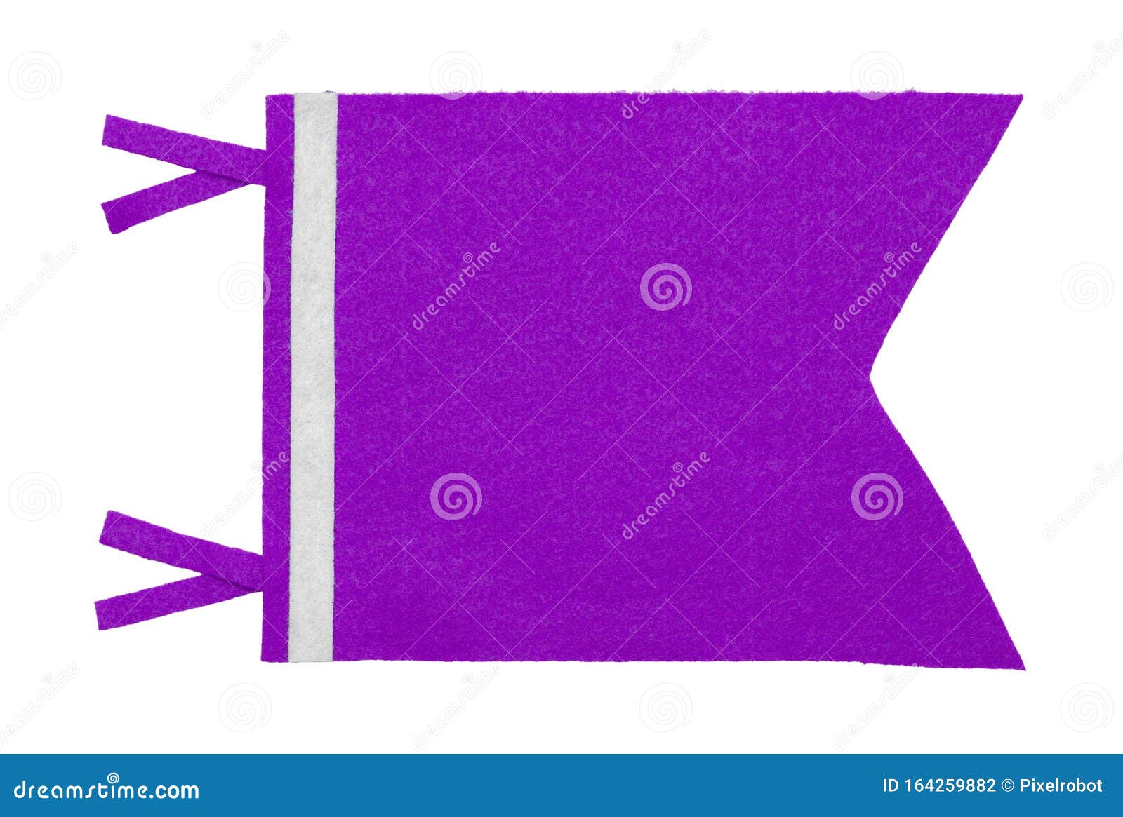 Purple Pennant Flag Stock Photo | CartoonDealer.com #164260044