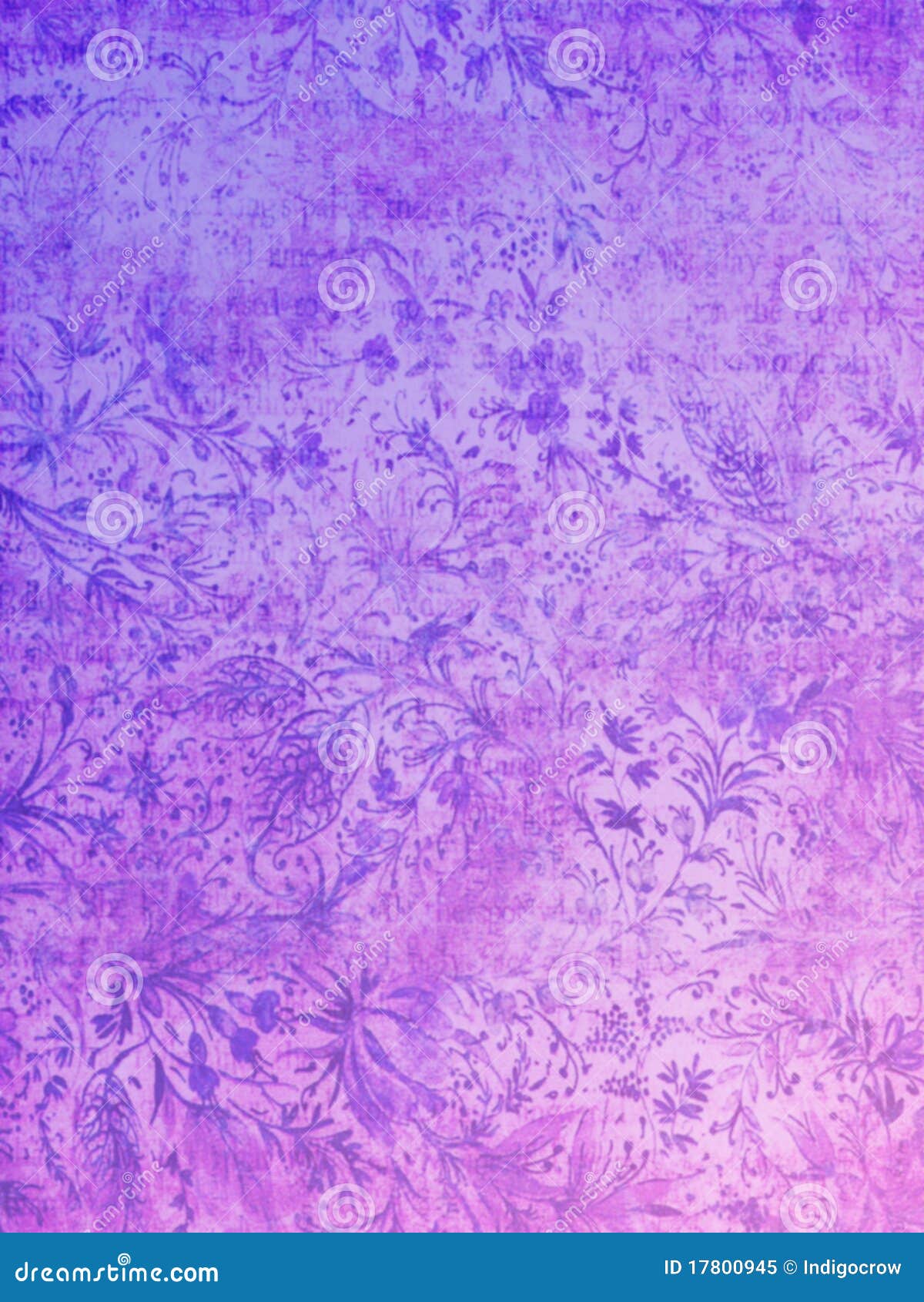 Purple Floral stock illustration. Illustration of digital - 17800945