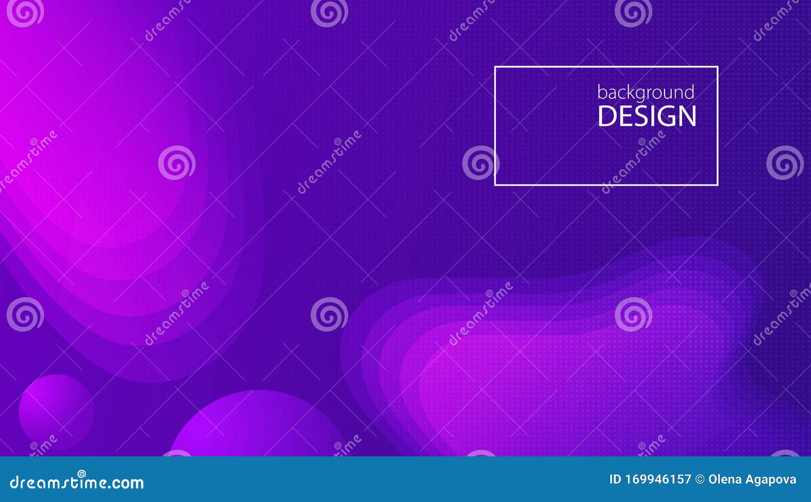 Purple Fluid Background Design. Liquid Gradient Shapes Composition ...